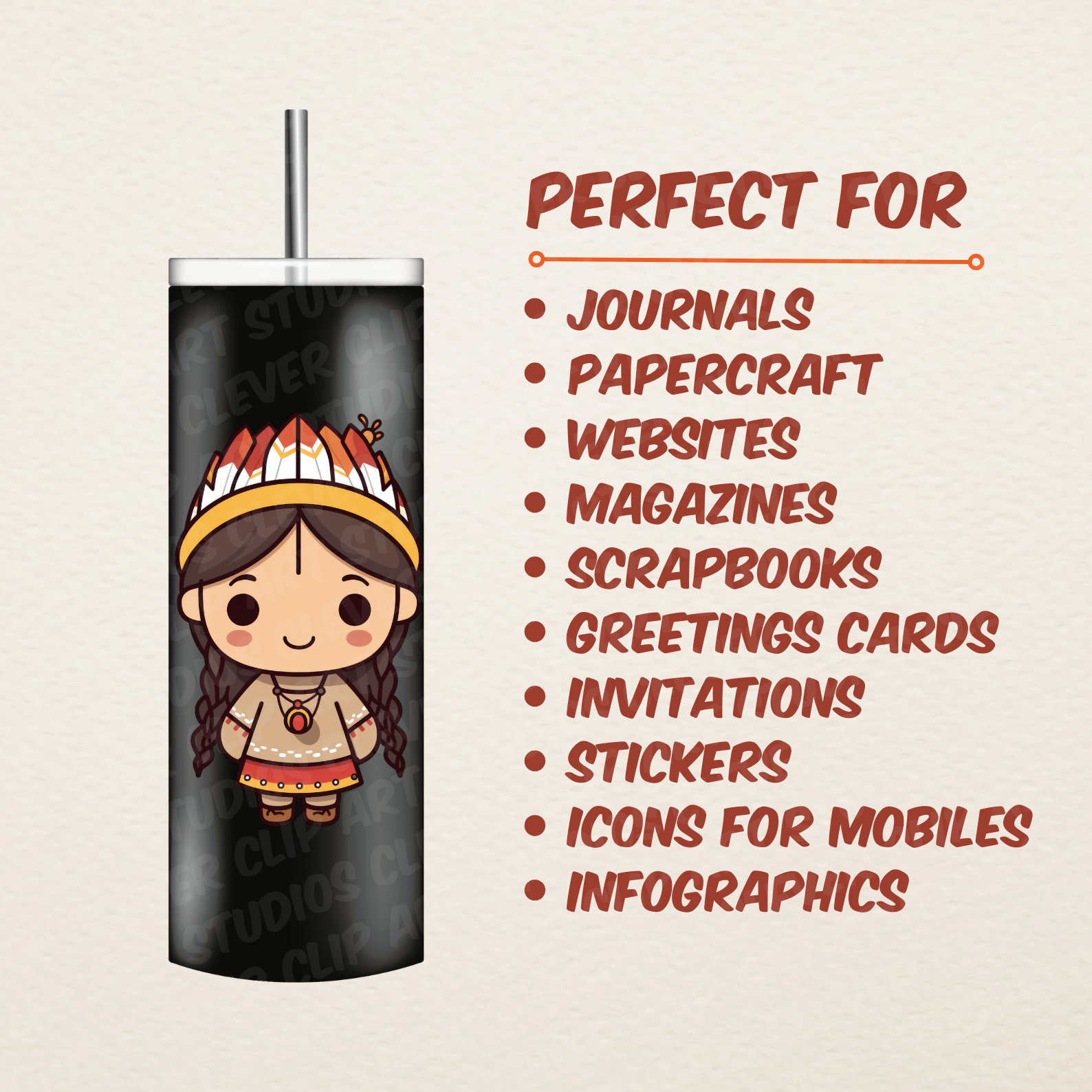 Kawaii Thanksgiving Cute Clipart Bundle Cute Fall Pumpkin Spice PNG ...