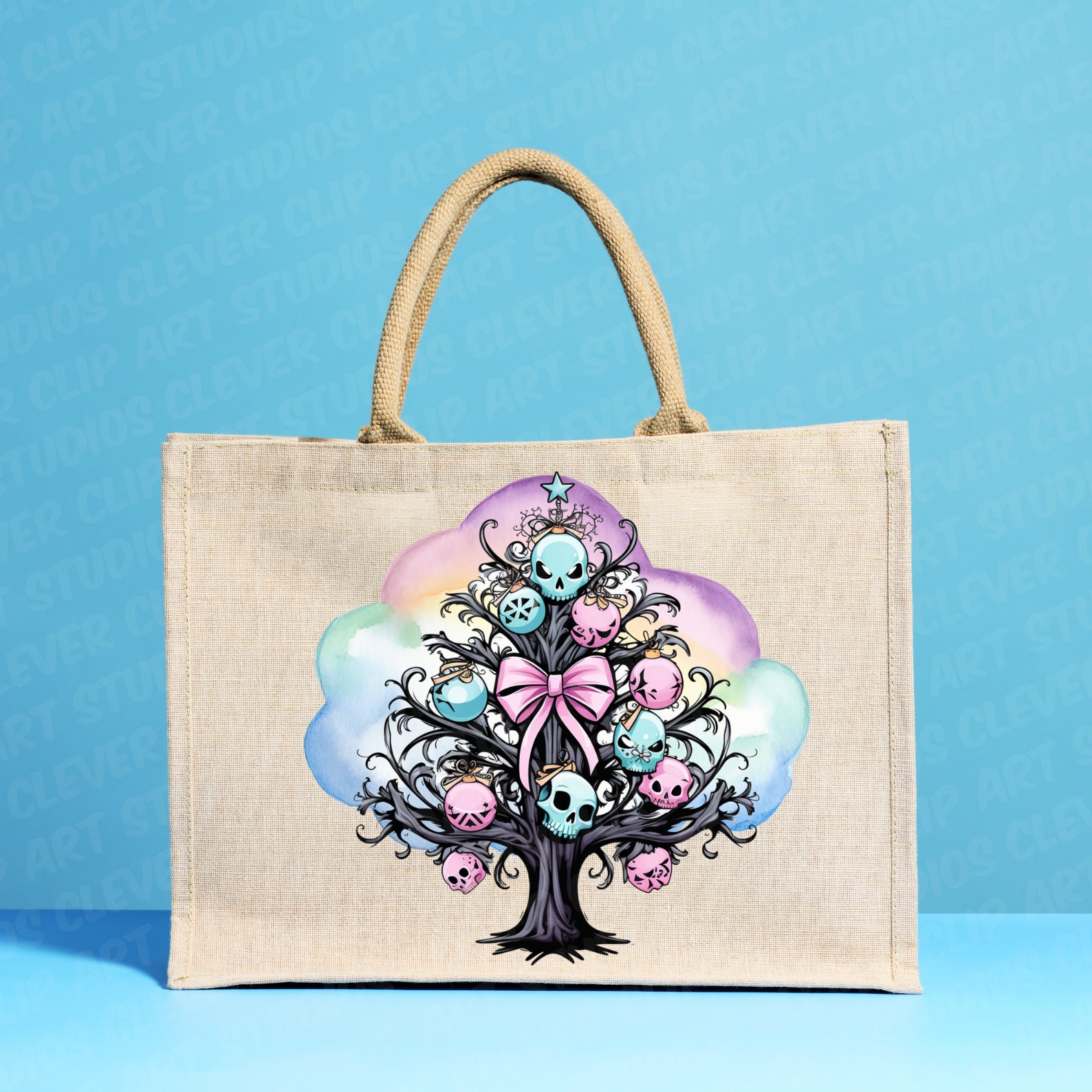 Pastel Goth Easter Clipart Creepy Cute Kawaii Easter Goth Clipart ...