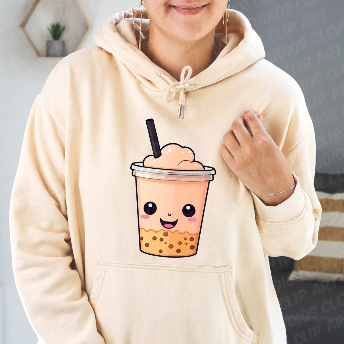 Kawaii Cute Boba Tea Clipart Collection Kawaii Boba Tea PNG Bundle Cute ...