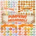 Kawaii Autumn Cute Fall Clipart Bundle Autumnal Vibe Transparent PNG ...