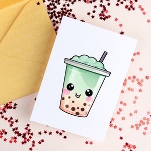 Kawaii Cute Boba Tea Clipart Collection Kawaii Boba Tea PNG Bundle Cute ...