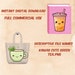 Kawaii Cute Tea Clipart Collection Pastel Kawaii Tea PNG Bundle Premade ...