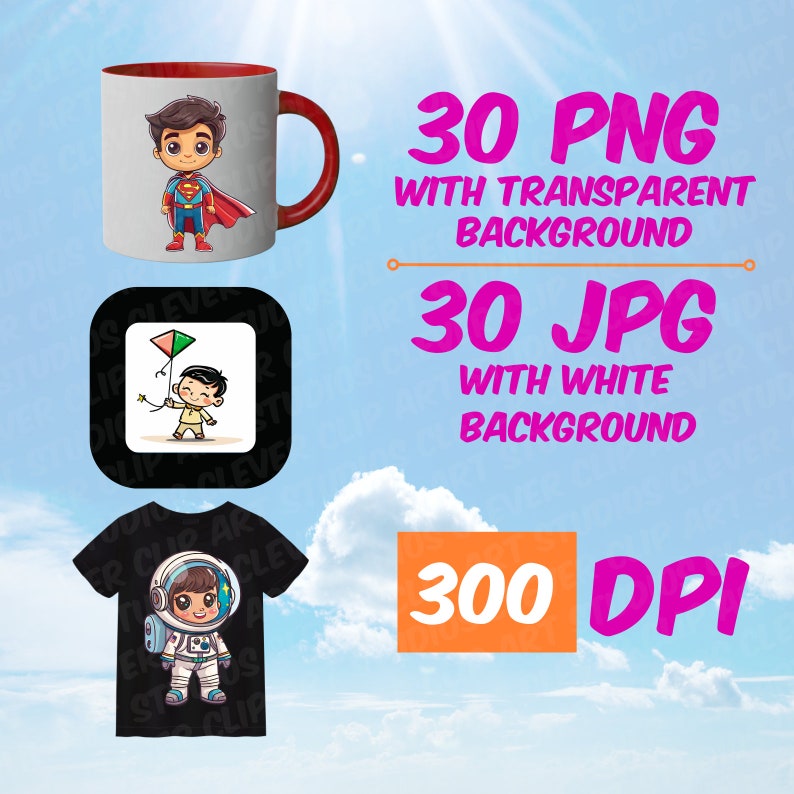 Dia Del Niño Clipart Bundle Happy Children's Day PNG Bundle Cute Kids ...