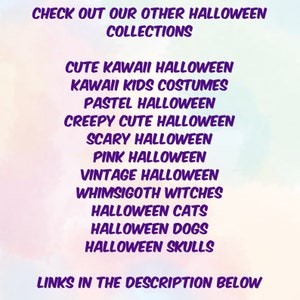 Kawaii Halloween Cute Pastel Candy Clipart Bundle Happy Halloween ...