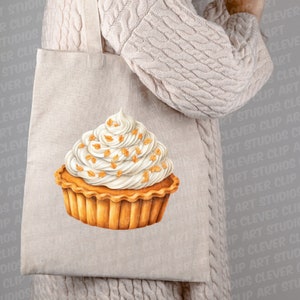 Pumpkin Spice Clipart PNG Bundle Cozy Clipart Cute Autumn Pumpkin ...