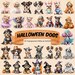 Kawaii Halloween Cute Pastel Candy Clipart Bundle Happy Halloween ...