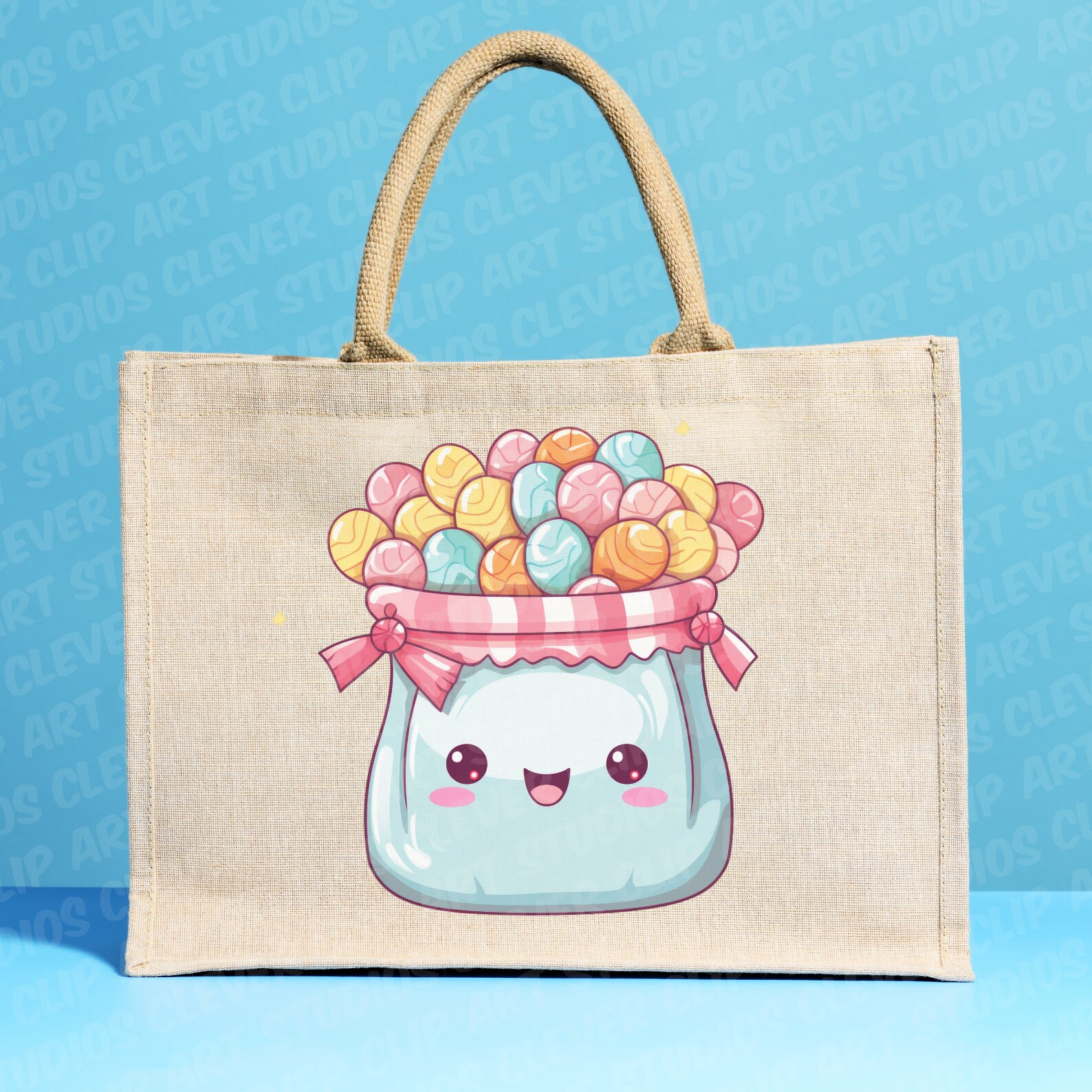 Cute Kawaii Birthday Clipart Bundle Kawaii Downloadable Birthday Art ...