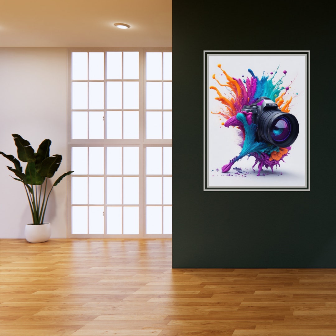 Digital Camera Art, Clipart Design, Abstract Art, Pack 4 Jpg, Ideal for ...