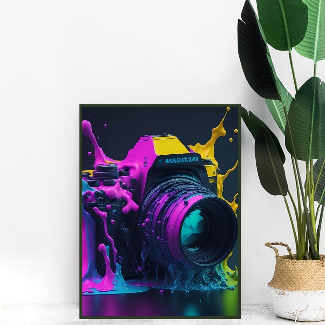 Digital Camera Art Clipart Design Abstract Art Pack 3 Jpg - Etsy