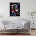 Abstract Art, Microphone and Guitar, Digital Clipart, Splashed Art ...