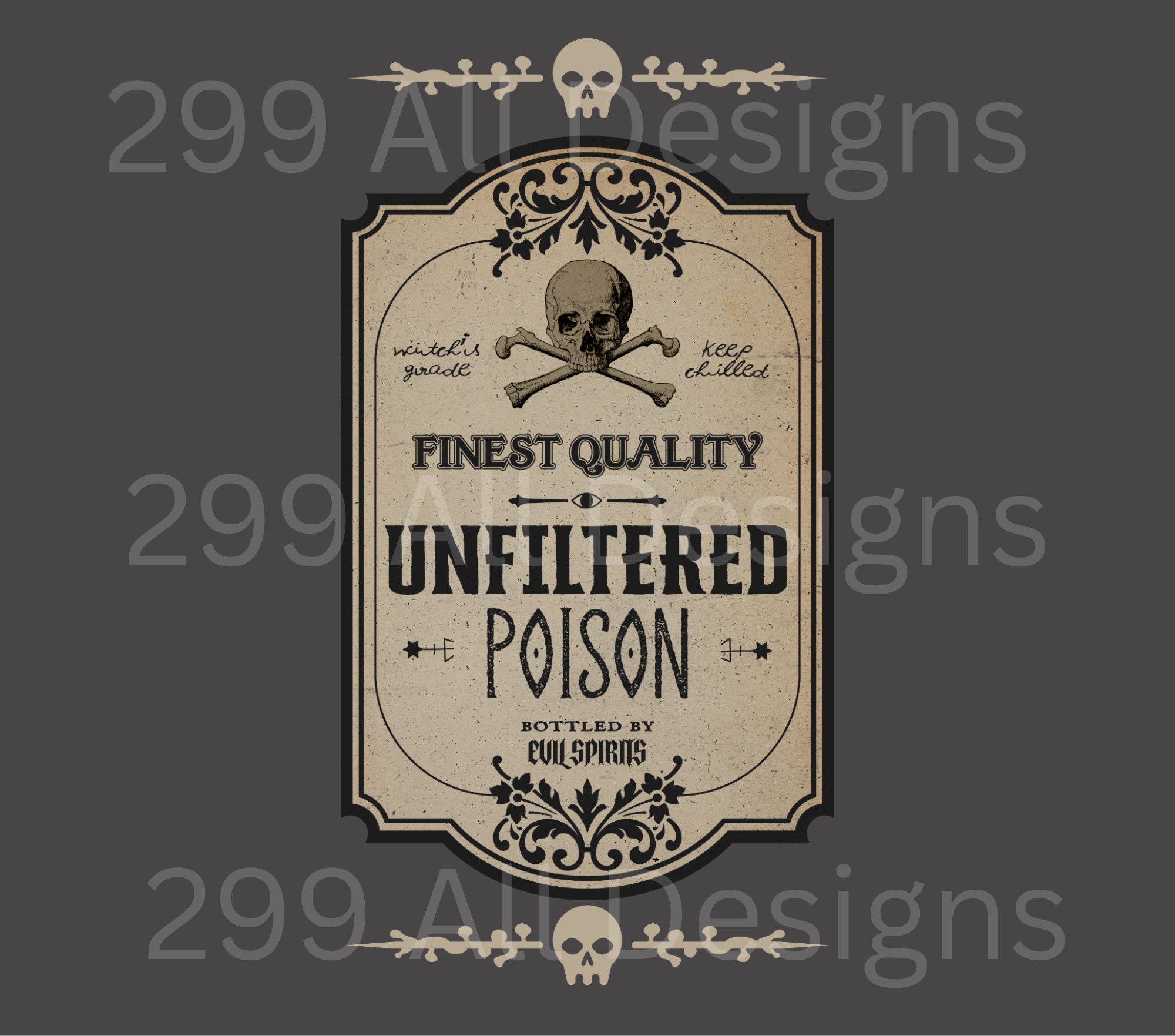 Unfiltered Poison Tumbler Wrap - Etsy