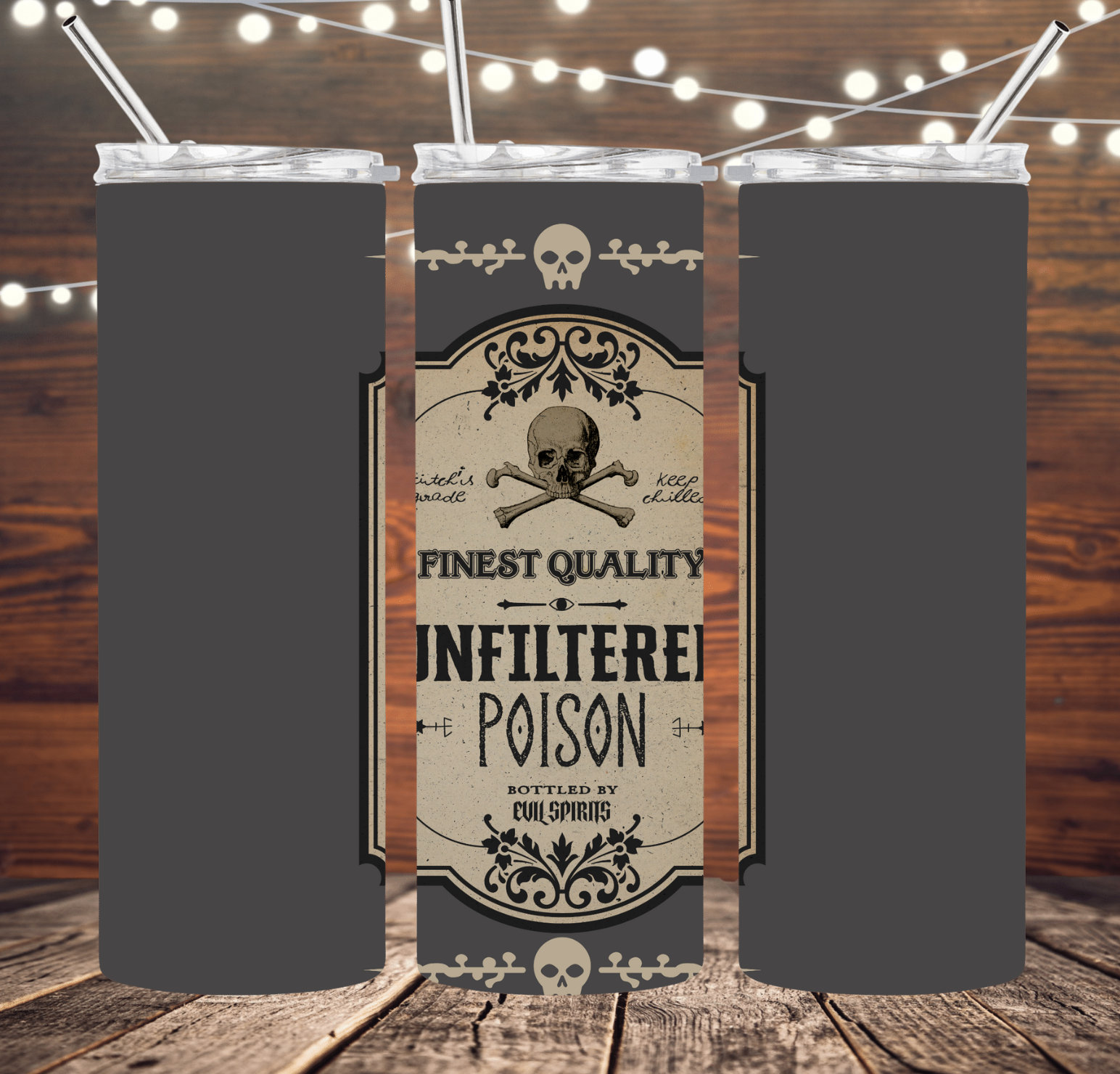 Unfiltered Poison Tumbler Wrap - Etsy