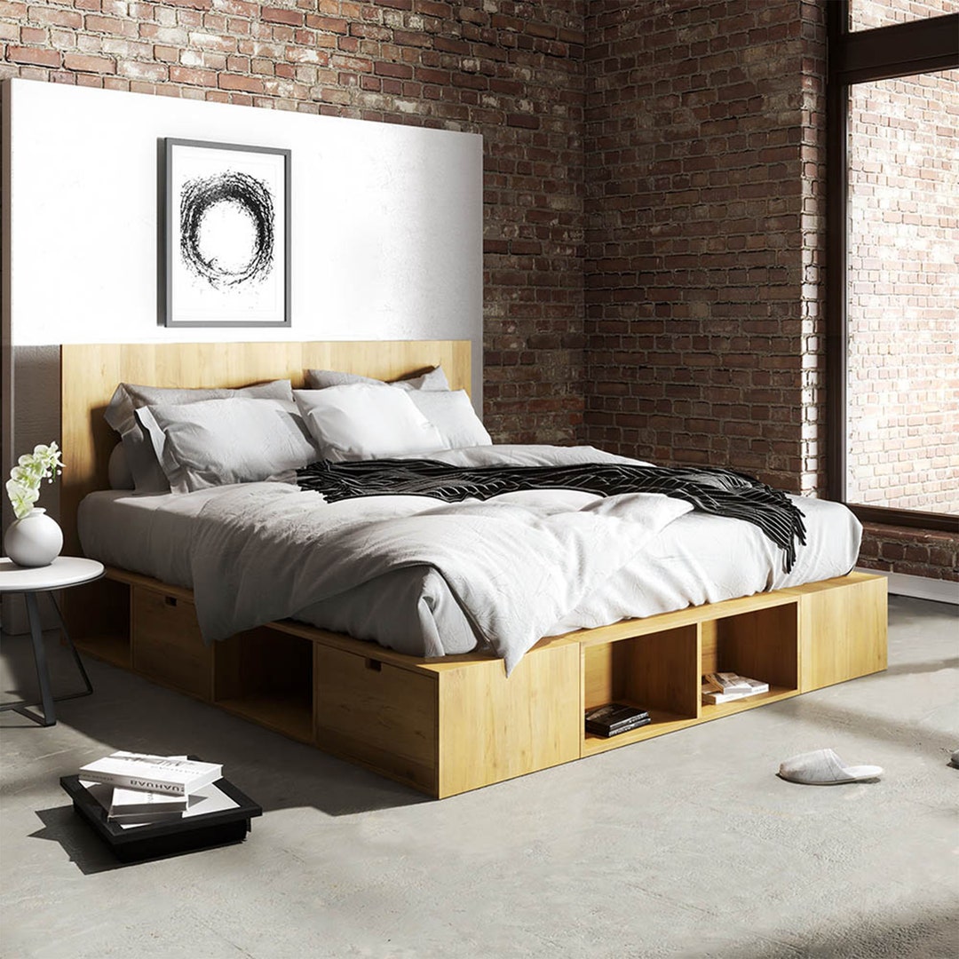 Robinson Storage Bed by Buildourbed - Etsy