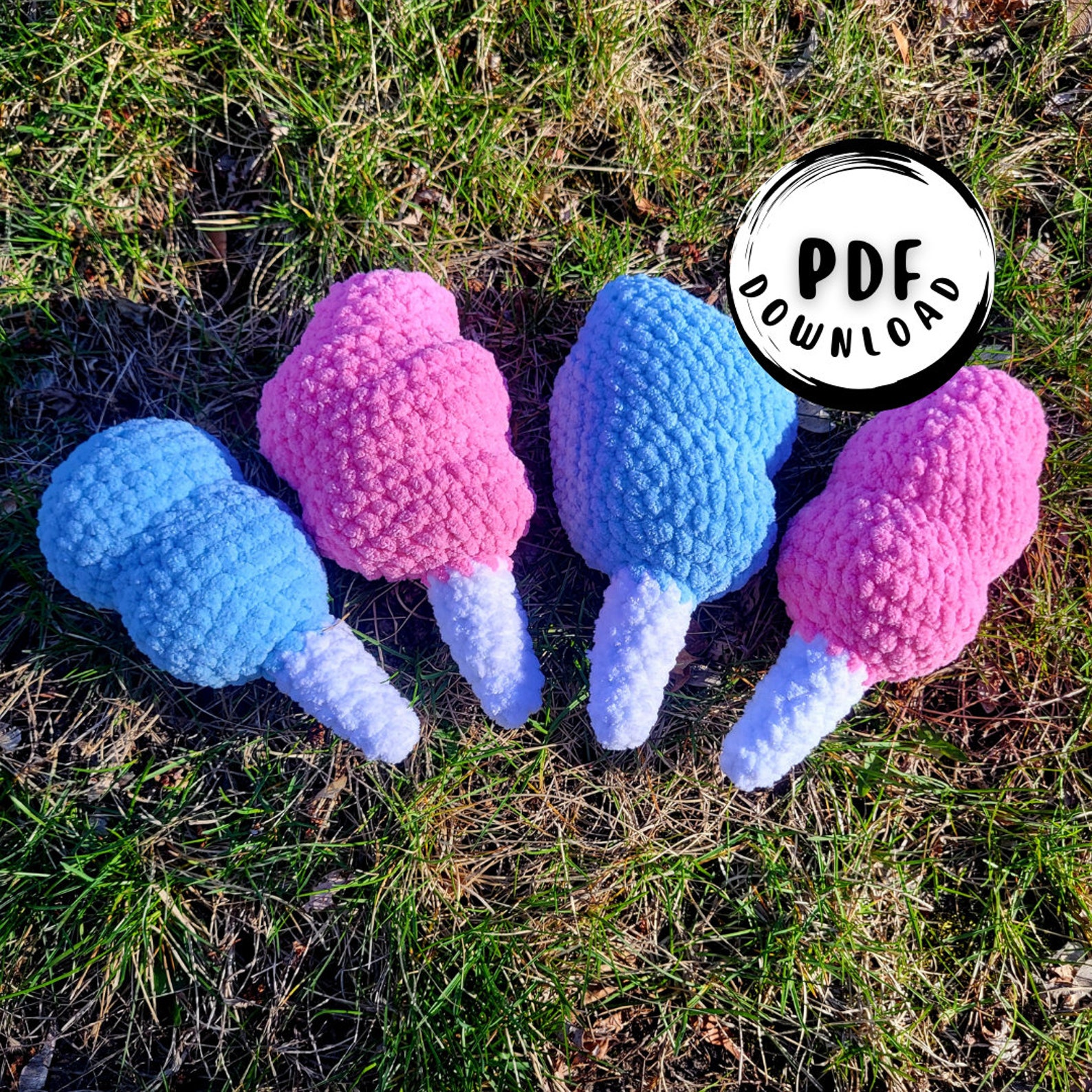 Cotton Candy Crew Crochet Pattern, Pattern Bundle - Etsy