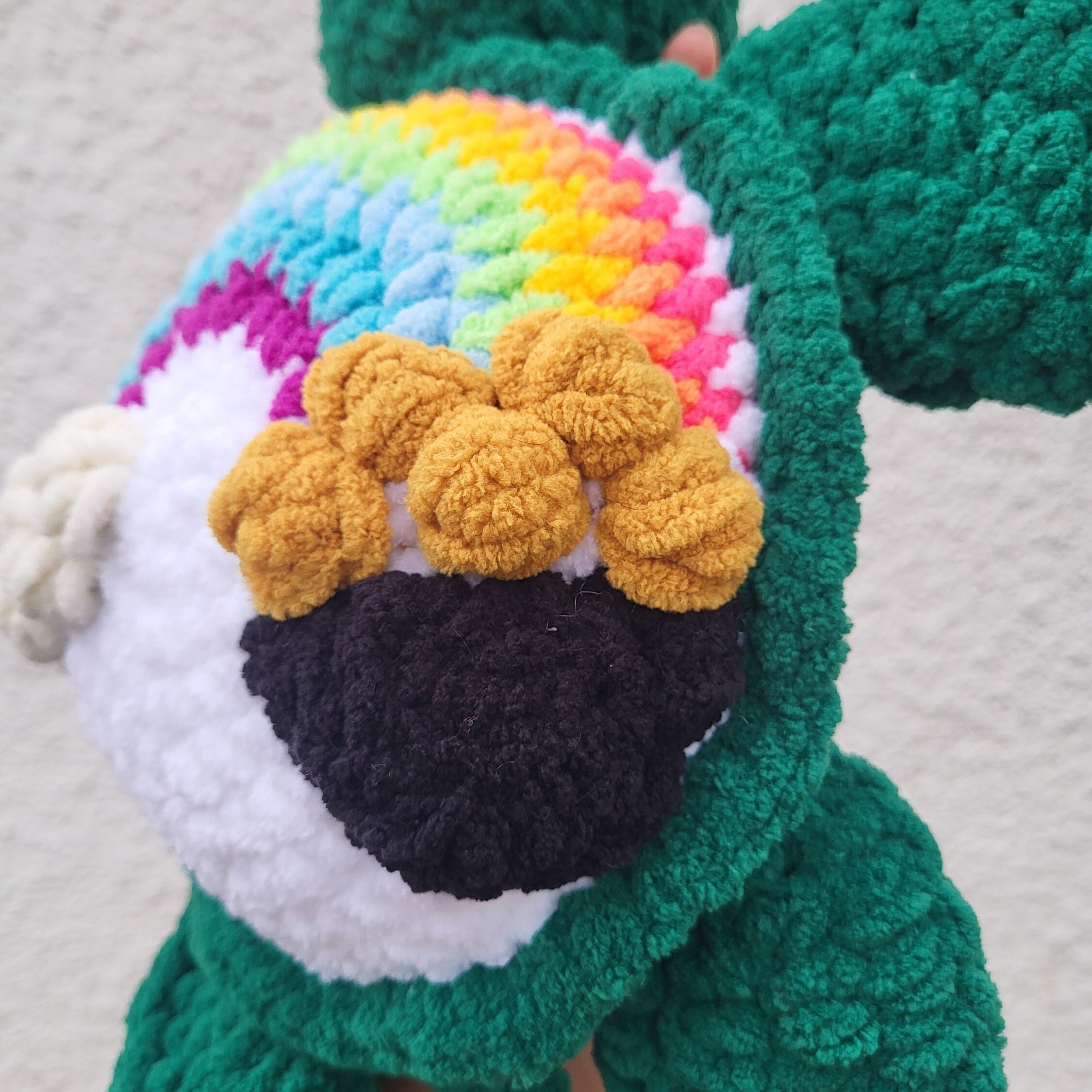 Ravish the Cloudy Turtle Crochet Pattern, Donut Mod, Pot of Gold Mod ...