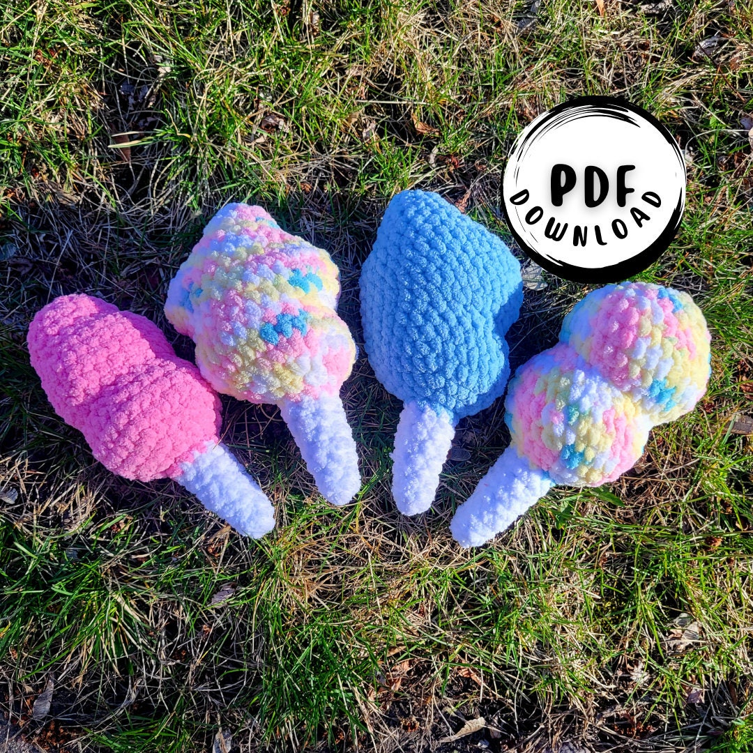 Cotton Candy Crew Crochet Pattern, Pattern Bundle - Etsy