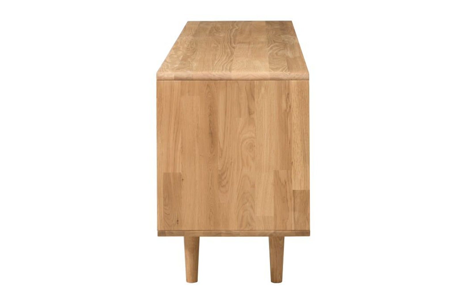 Solid Oak Wood TV Cabinet Stand, Modern Scandinavian, Meuble TV En Bois De Chêne Massif, Tv ...