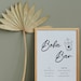 Minimal Bubble Tea Wedding Sign | Boba Tea Sign | Milk Tea and Toppings ...