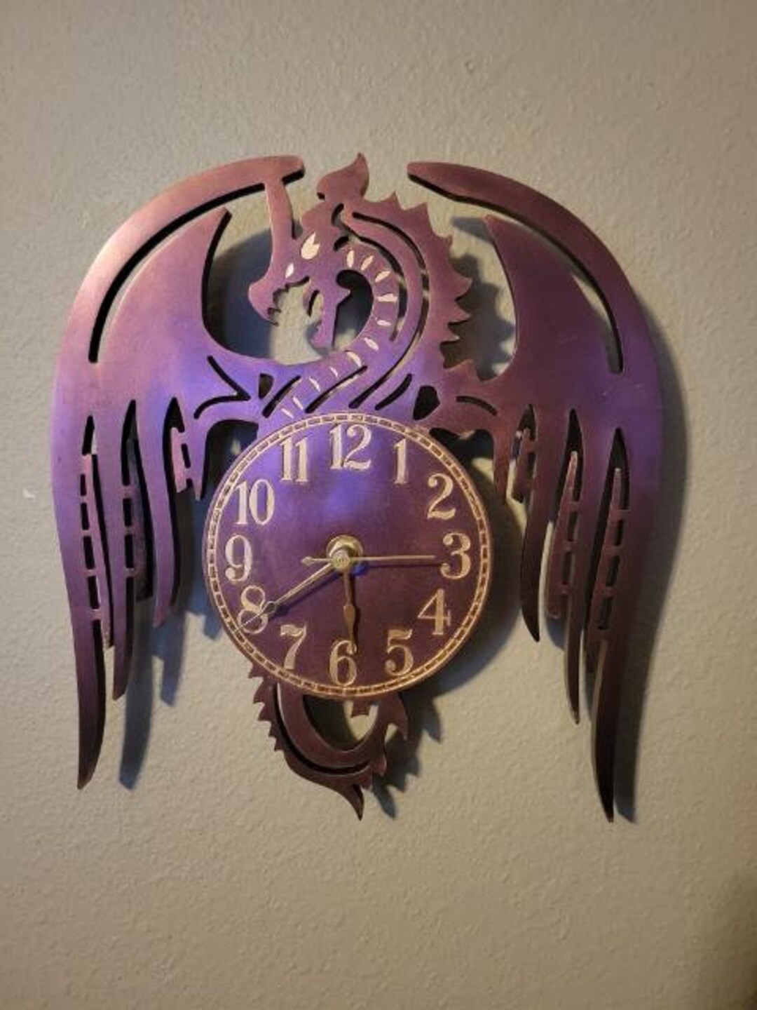 Dragon Clock - Etsy