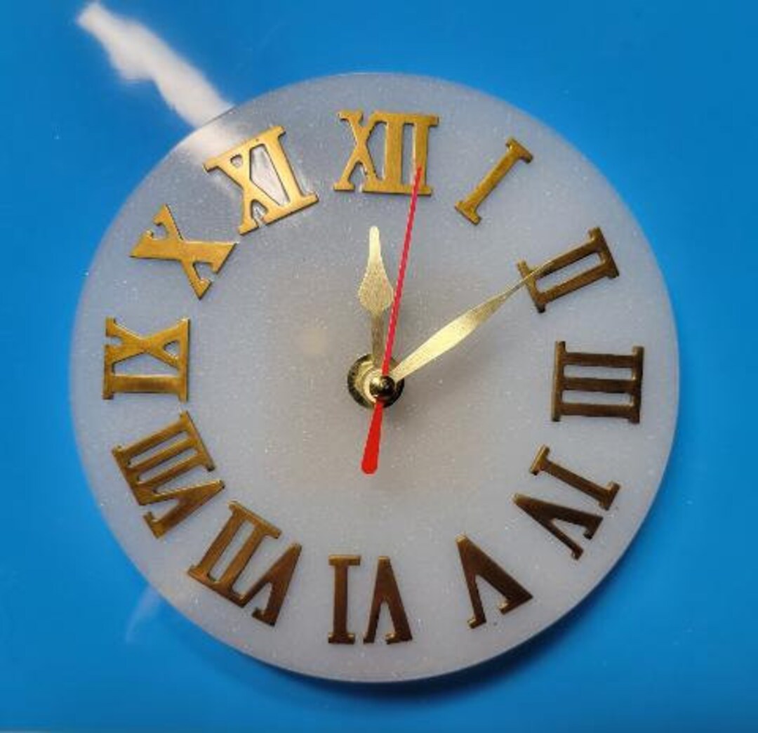 9" Roman Numeral Clock - Etsy