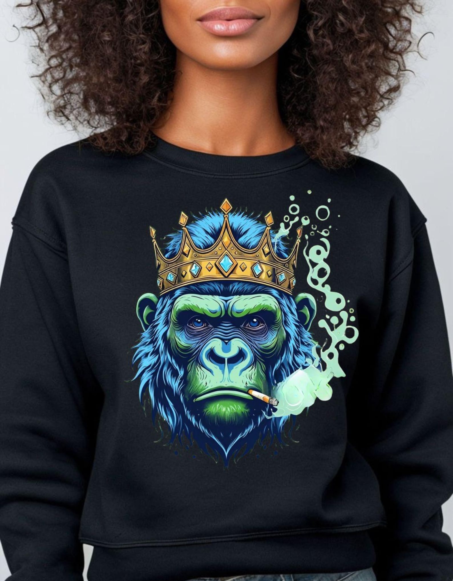 Gangsta Gorilla King PNG: Urban Hip-hop Art (digital Download) - Etsy