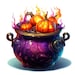 Halloween, Cauldron Clipart, Magical Witches Cauldron PNG Transparency ...