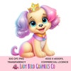 Princess, Cute Princess Clipart, Cute Afro Princess PNG Instant ...