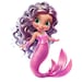 Cute Pink Mermaid PNG and Jpeg Graphic, Cute Mermaid Clipart, Girls ...