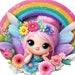 Rainbow Fairy Clipart, 3d Hole in Wall Fairy PNG, Breakthrough Fairy ...