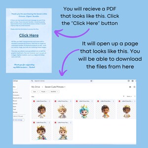 Cute Prince Clipart, Blue Prince PNG Instant Download, Chibi Prince ...