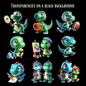 Dino Graphics, Cute Dino Clipart Bundle, Teacher Graphics, Cute School ...