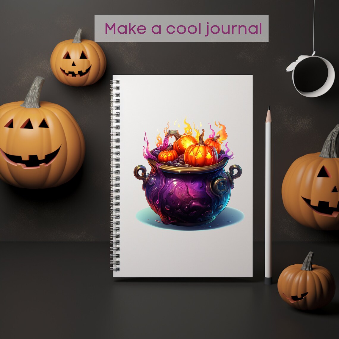 Halloween Cauldron Clipart Magical Witches Cauldron PNG - Etsy