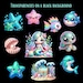 Undersea Clipart Bundle, Sea World PNG Bundle Transparencies, Mermaid ...