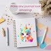 Cute Unicorn Clipart Baby Birthday Unicorn PNG Girls Unicorn - Etsy