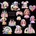 Cute Princess Clipart, Princess World PNG Bundle, Transparent Images ...