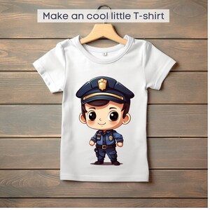 Police Officer Boy Clipart, Cute Little Policeman PNG, Boys Clipart ...