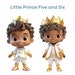 Cute Prince Clipart, Blue Prince PNG Instant Download, Chibi Prince ...