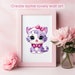 Kitten, Cute Kawaii Chibi Kitten Clipart PNG, Instant Download ...