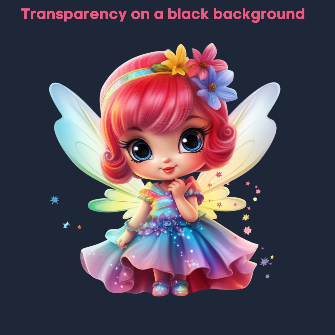 Fairy Cute Baby Fairy Clipart Toddler Fairy PNG Instant - Etsy