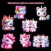 Unicorn Cat Clipart Bundle, Kittycorn Clipart, Caticorn PNG ...