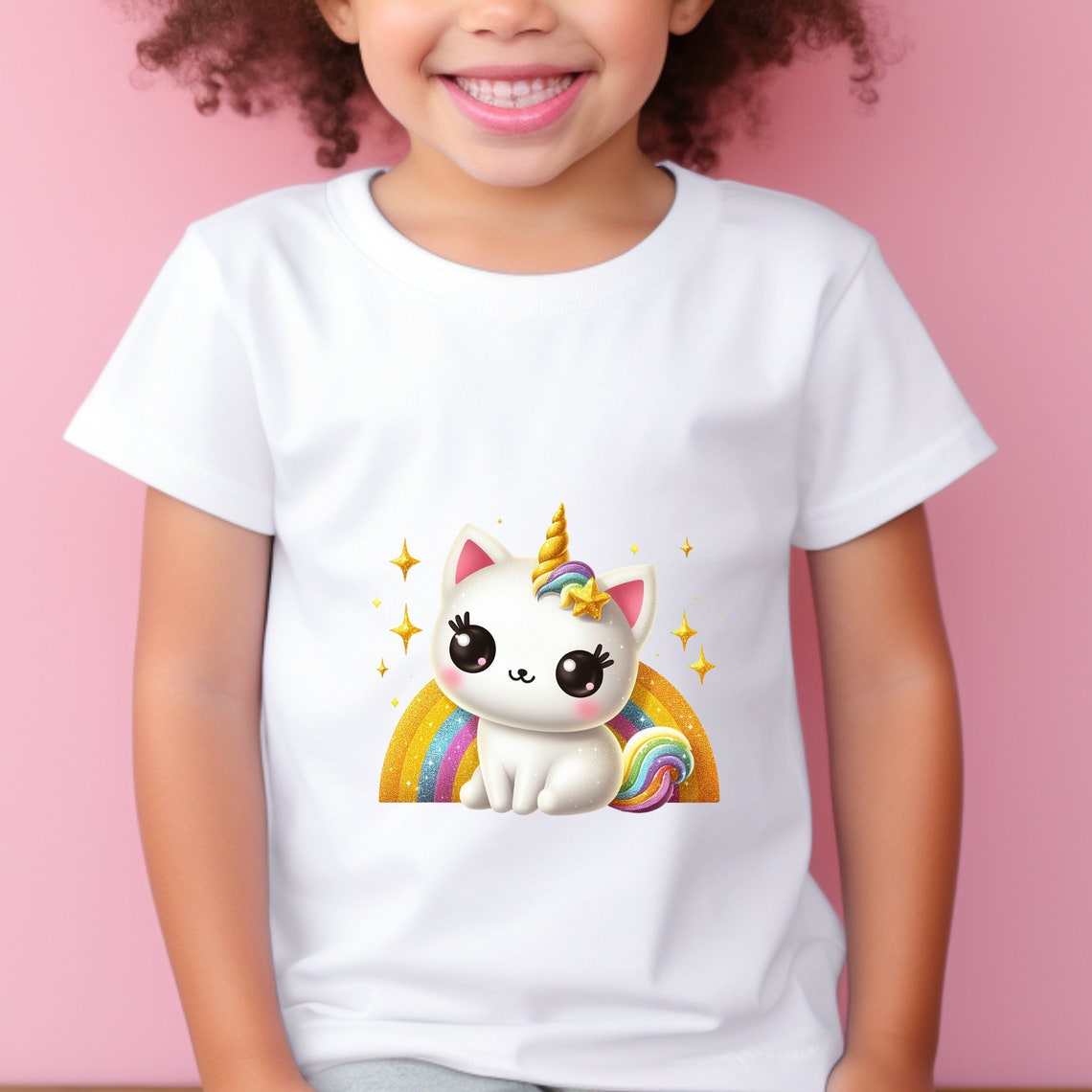 Caticorn, Cute Kawaii Chibi Caticorn Clipart PNG, Instant Download ...