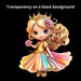 Princess, Cute Princess Clipart, Gold Princess Clipart PNG, Digital ...