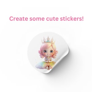 Cute Little Princess Clipart, Princess PNG, Baby Princess Digital ...