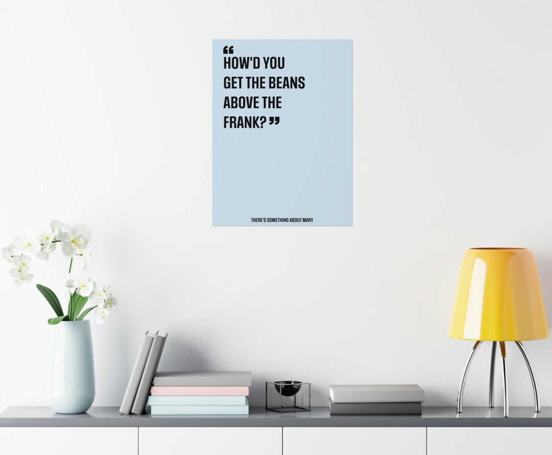 There's Something About Mary Movie Quote Poster - Digital Download ...