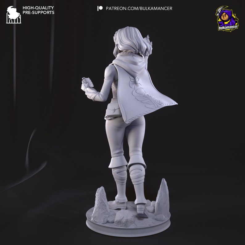 Elven Adventurer Model Kit Garage Kit - Etsy