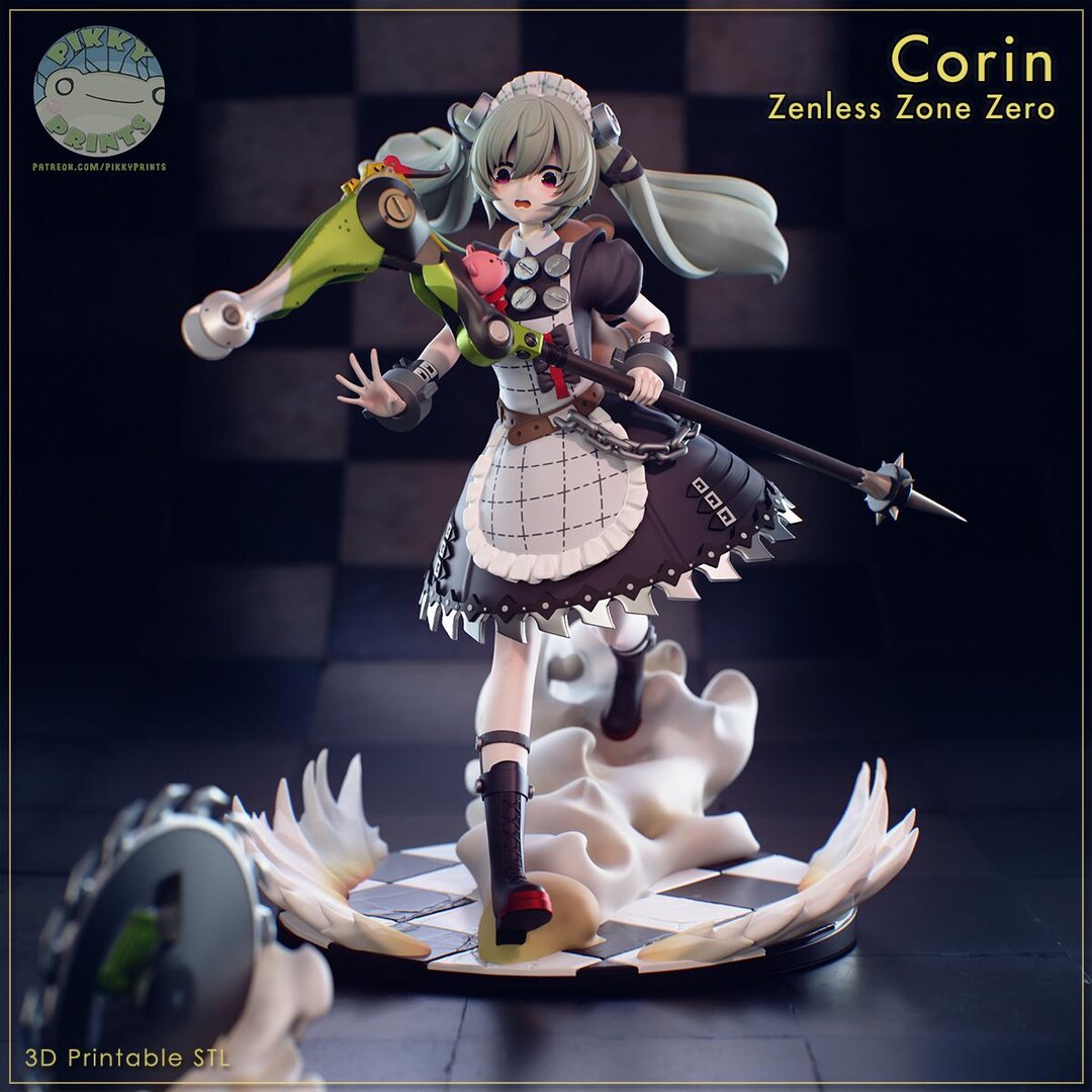 Scared Maid | Model Kit | Garage Kit - Etsy