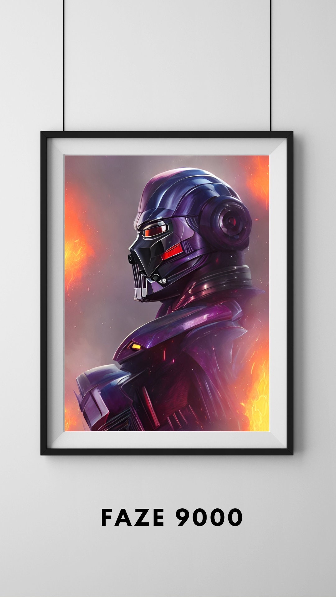 Faze 9000 AI Wall Art Decor Ai Art Digital Download Ai Art - Etsy