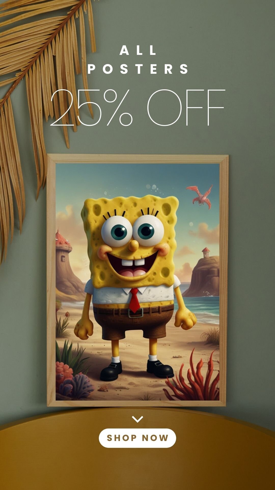 Spongebob Squarepants Digital Art, Vibrant JPG File, Perfect for Kids ...