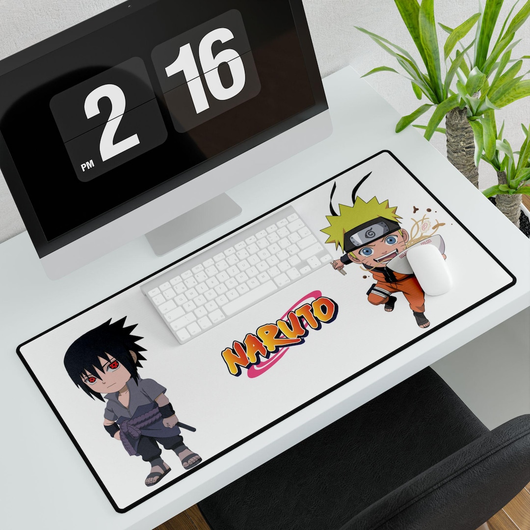 Naruto Desk Gaming Mouse Pad Keyboard Mat - Etsy