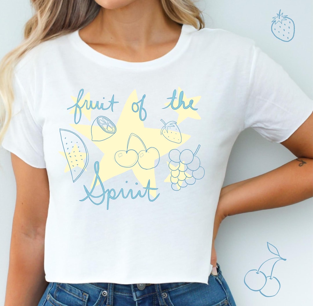 Fruit of the Spirit Baby Tee Cutecore Balletcore Cinnamongirltees ...